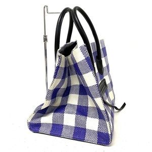 Celine | Bags | Celine Luggage Small Square Phantom Straw Tote Bag ...